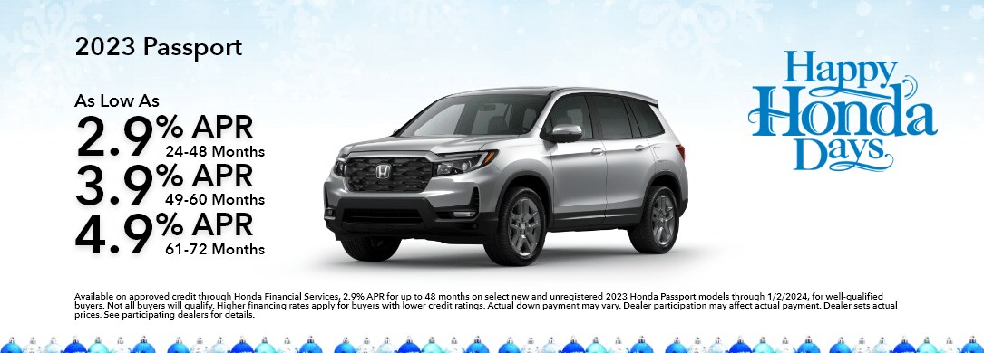 New Vehicle Specials | Fowler Honda