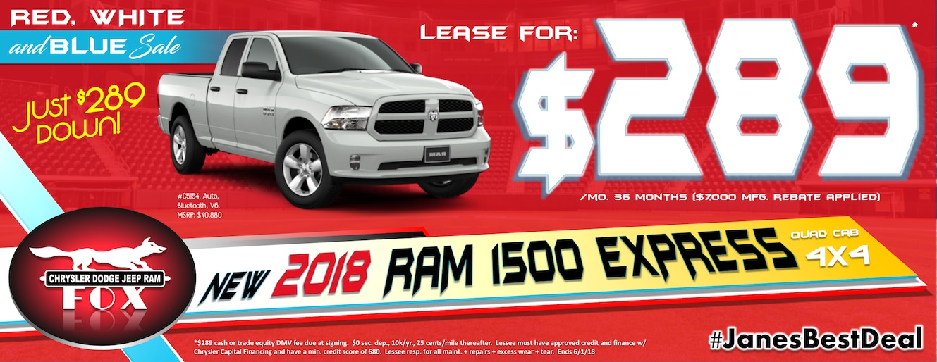 Fox Chrysler Dodge Jeep Ram | New, Used, Parts, Service Chrysler, Dodge ...