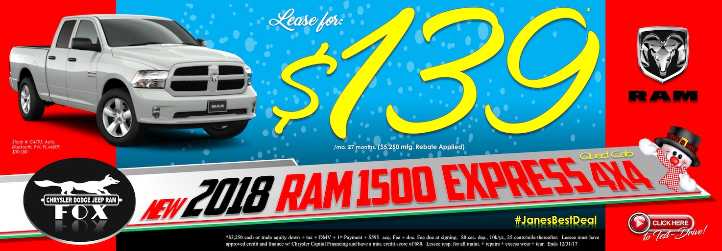 Fox Chrysler Dodge Jeep Ram | New, Used, Parts, Service Chrysler, Dodge ...