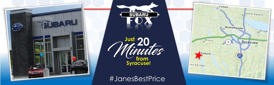 Fox Subaru | New & Used Subaru Dealer in Auburn, NY