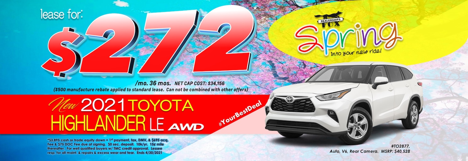 Toyota Dealership | Fox Toyota | Auburn NY