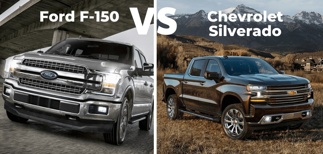 Compare the Ford F-150 and Silverado 1500 in Colquitt, GA