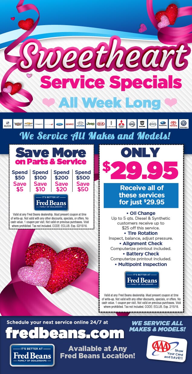 Sweetheart Special | Fred Beans Toyota of Flemington