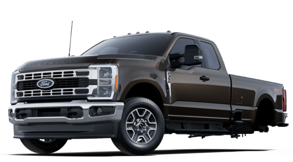 New 2025 Ford F-350 XLT in Darkened Bronze Metallic VIN ...