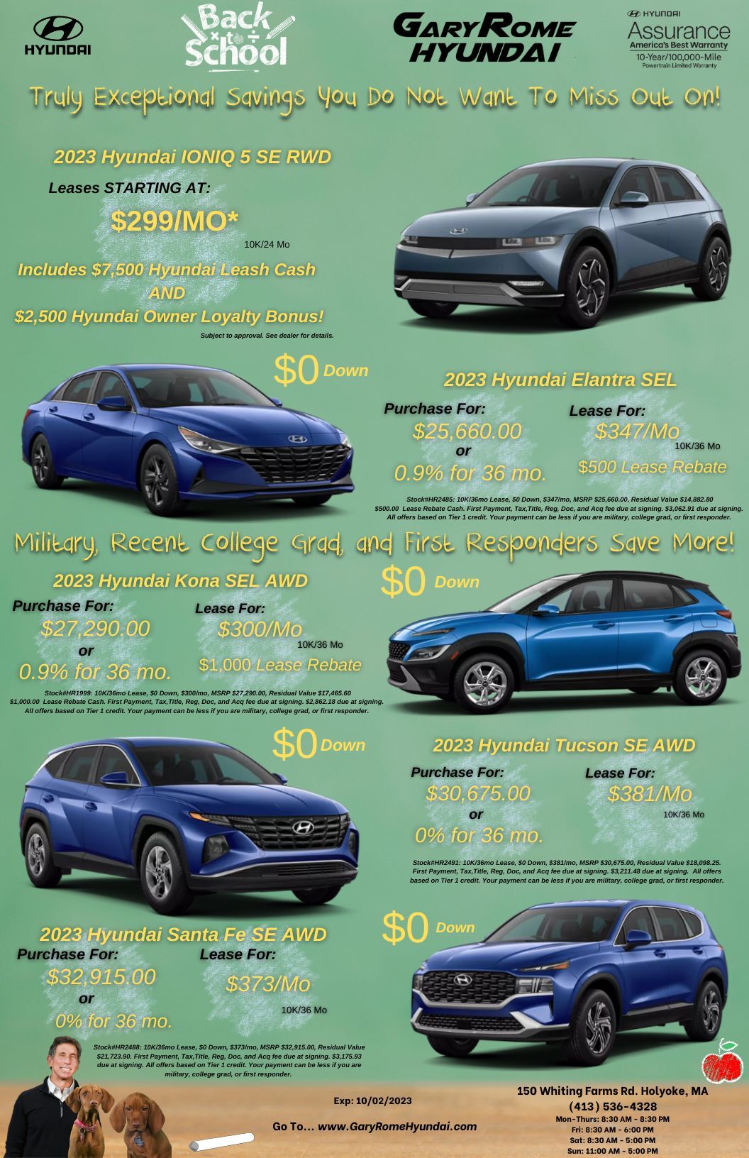 Newspaper Ads | Gary Rome Hyundai