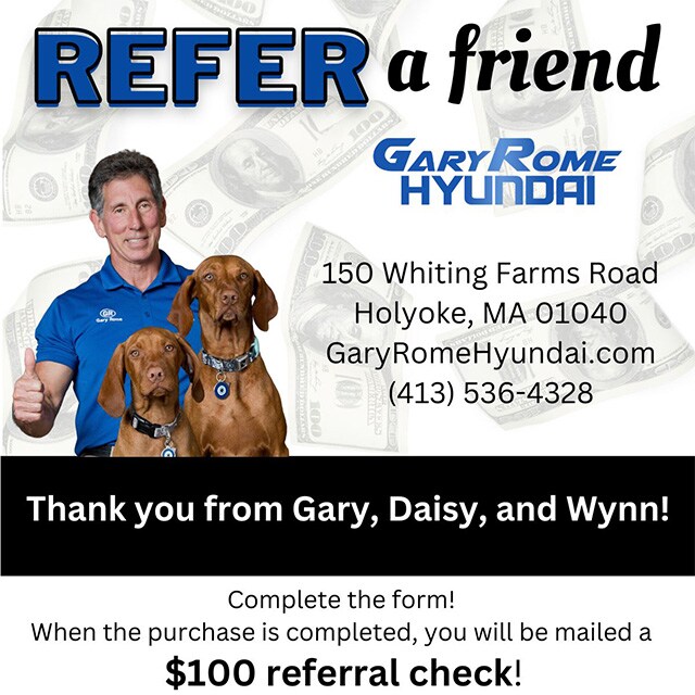 Refer A Friend | Gary Rome Hyundai