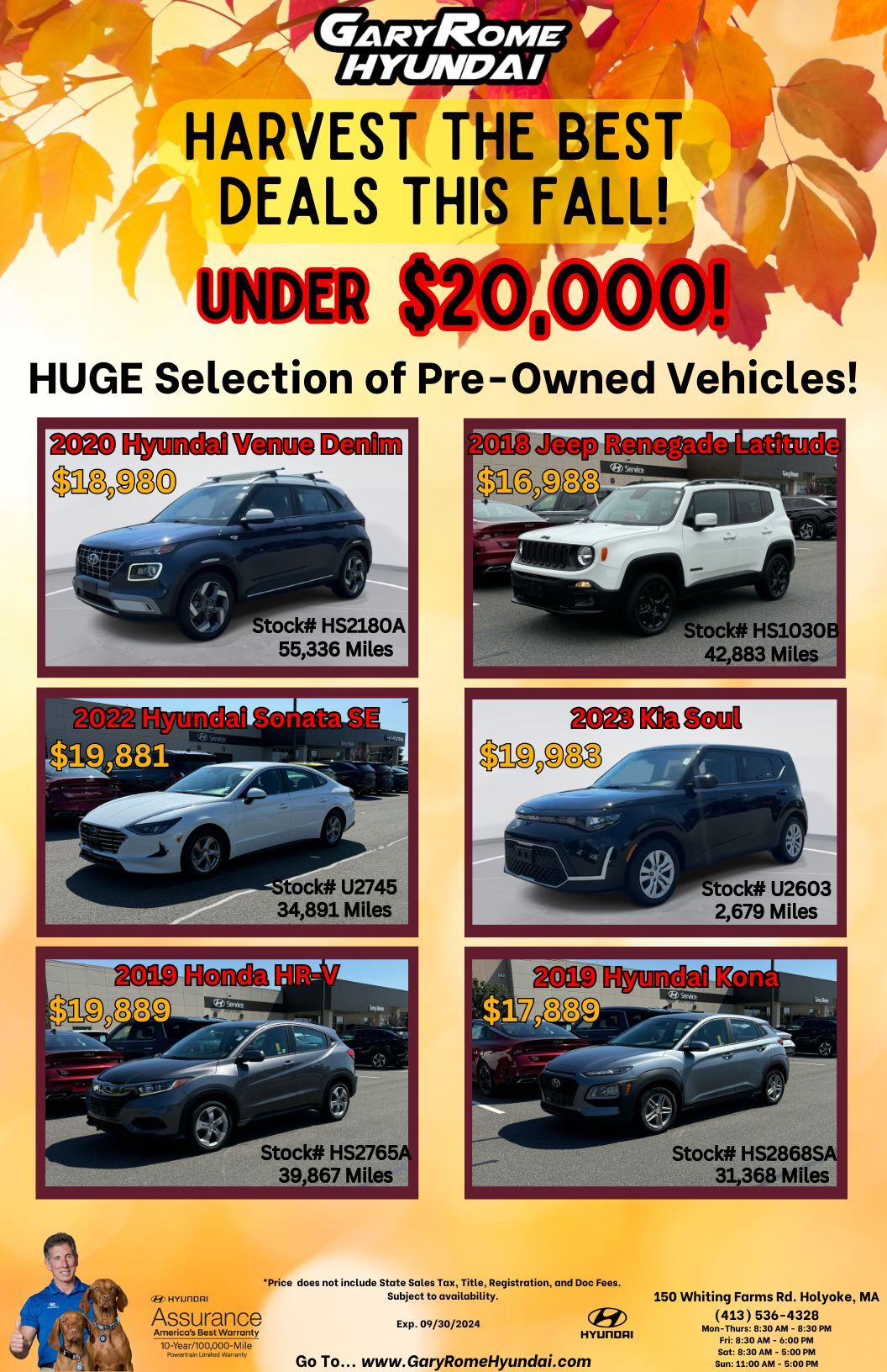 Newspaper Ads | Gary Rome Hyundai