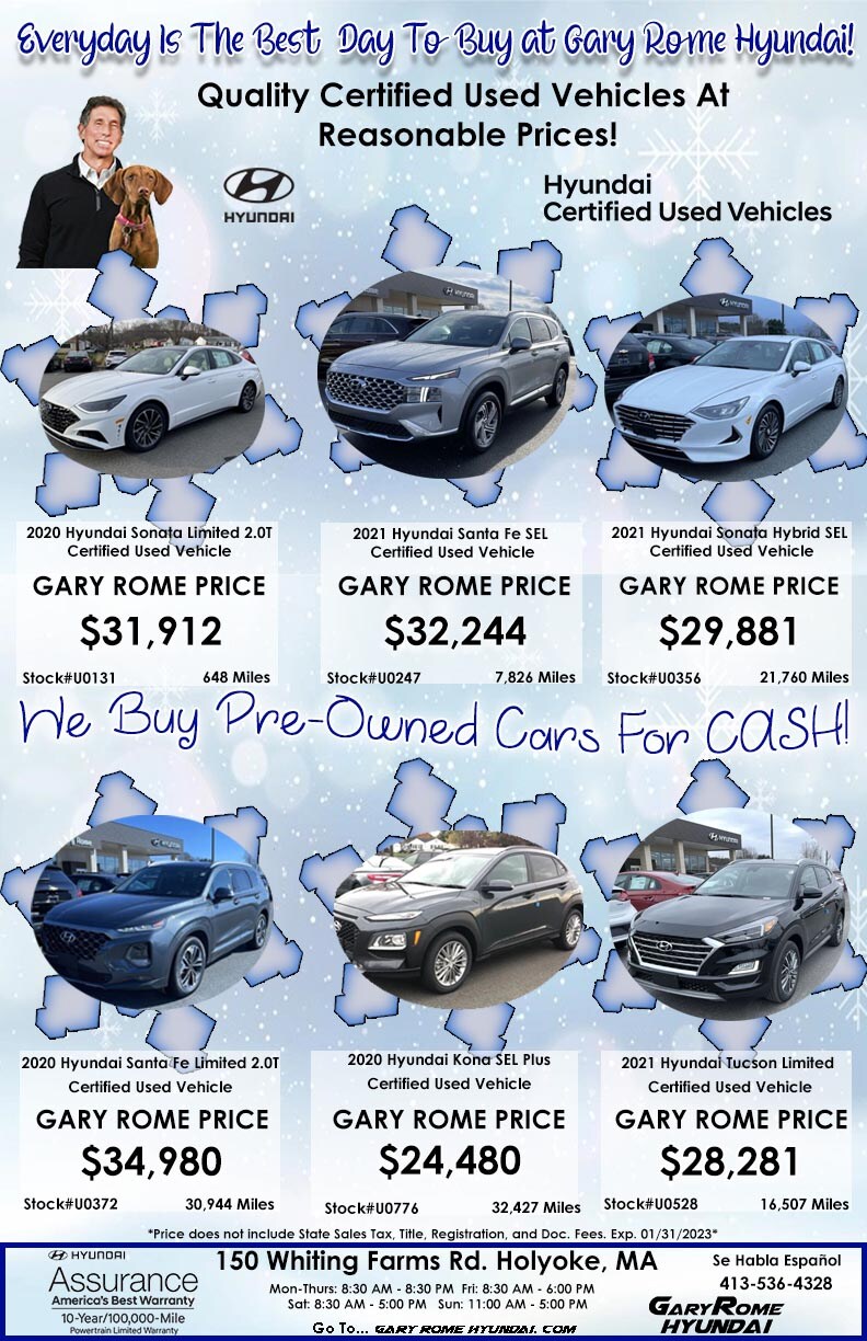 Newspaper Ads | Gary Rome Hyundai