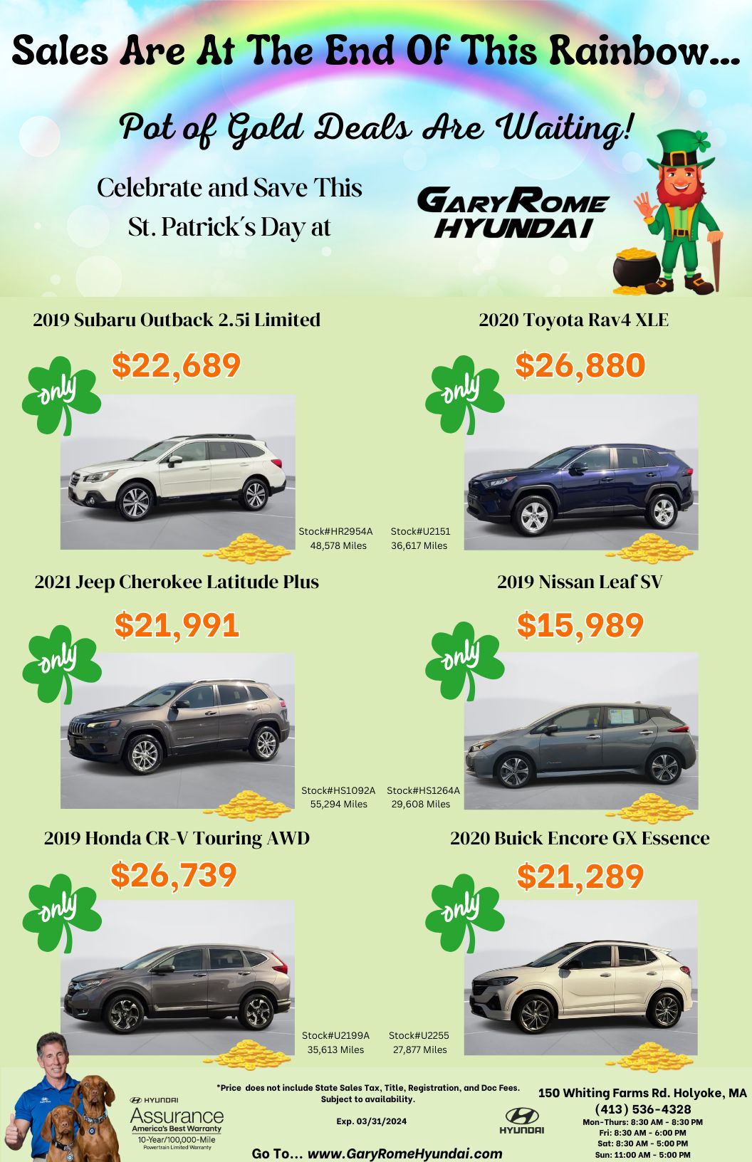 Newspaper Ads | Gary Rome Hyundai