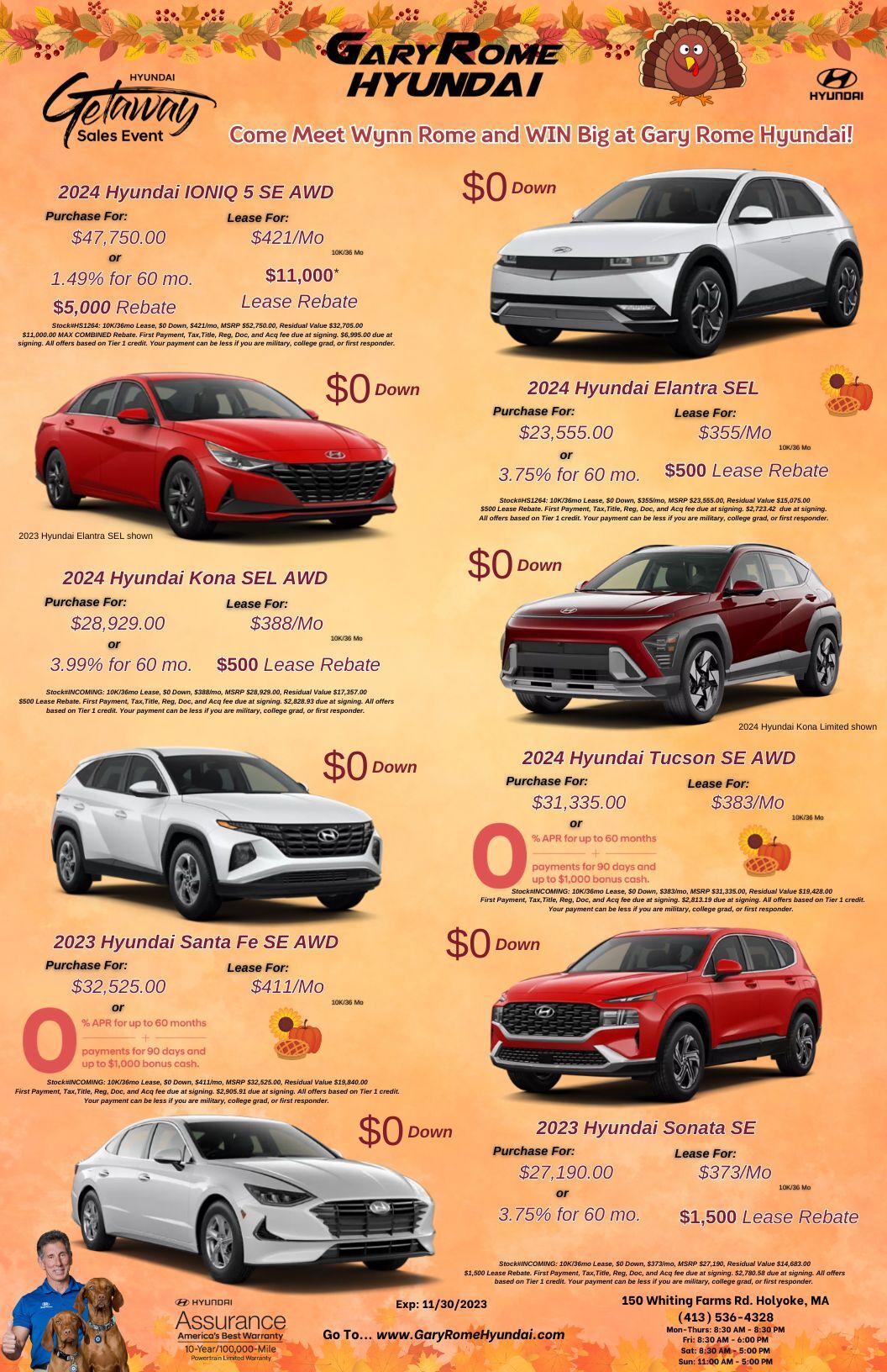 Newspaper Ads | Gary Rome Hyundai