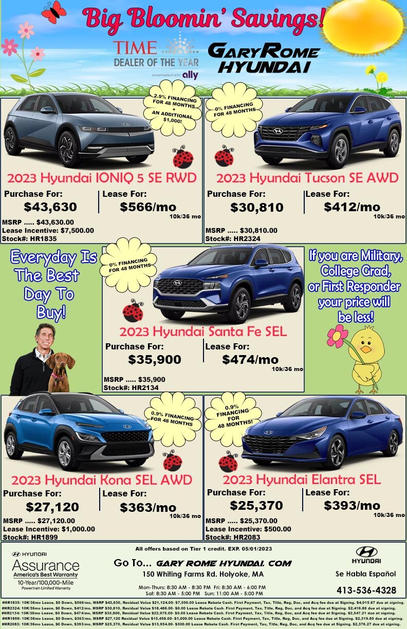 Newspaper Ads | Gary Rome Hyundai