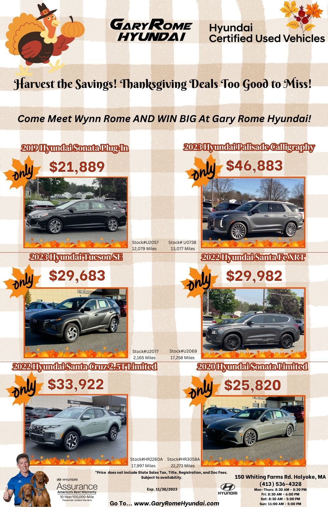 Newspaper Ads | Gary Rome Hyundai