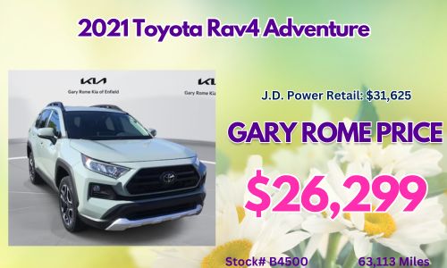 Used Vehicle Specials | Gary Rome Kia of Enfield