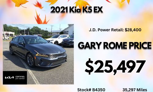 Used Vehicle Specials | Gary Rome Kia of Enfield