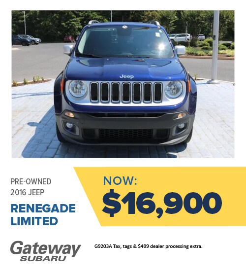 Used Vehicle Specials | Buy Car Online Delmar | Gateway Subaru