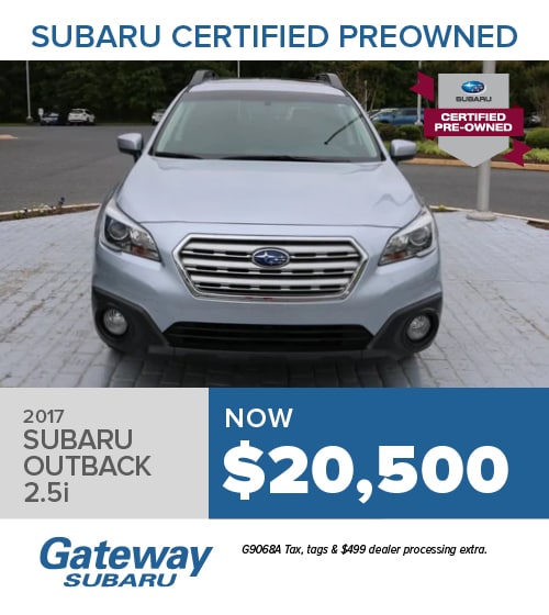 Used Vehicle Specials | Buy Car Online Delmar | Gateway Subaru