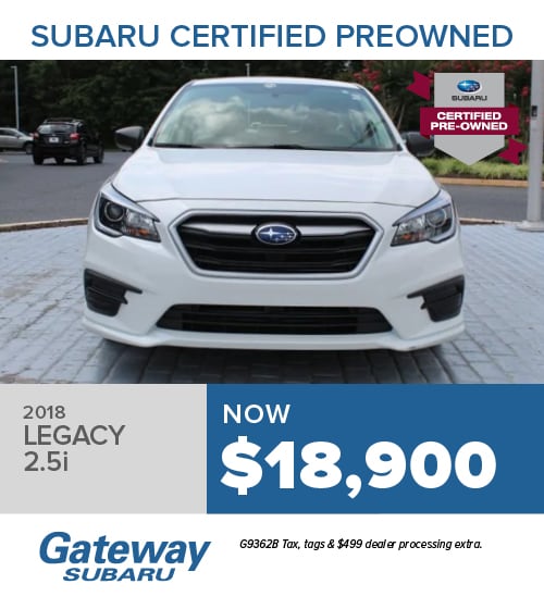 Used Vehicle Specials | Buy Car Online Delmar | Gateway Subaru