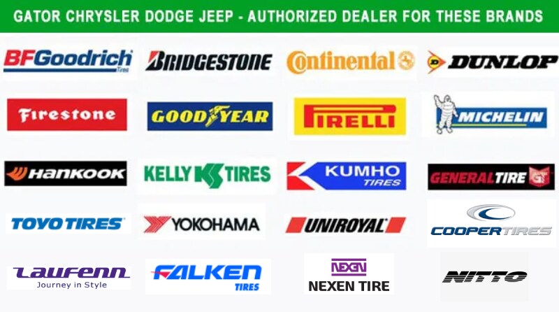 Tires | Gator Chrysler Dodge Jeep Ram