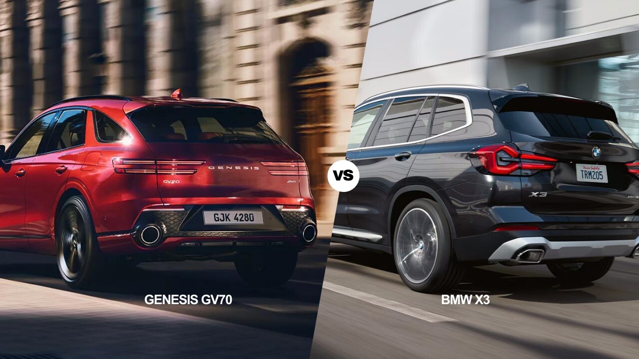 Genesis GV70 vs. BMW X3 | Genesis of Cool Springs