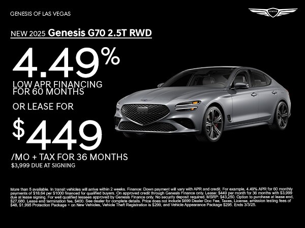 New Genesis Specials & Offers