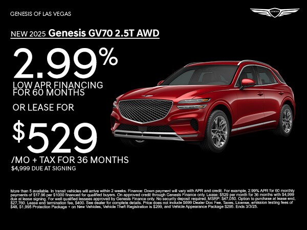 New Genesis Specials & Offers