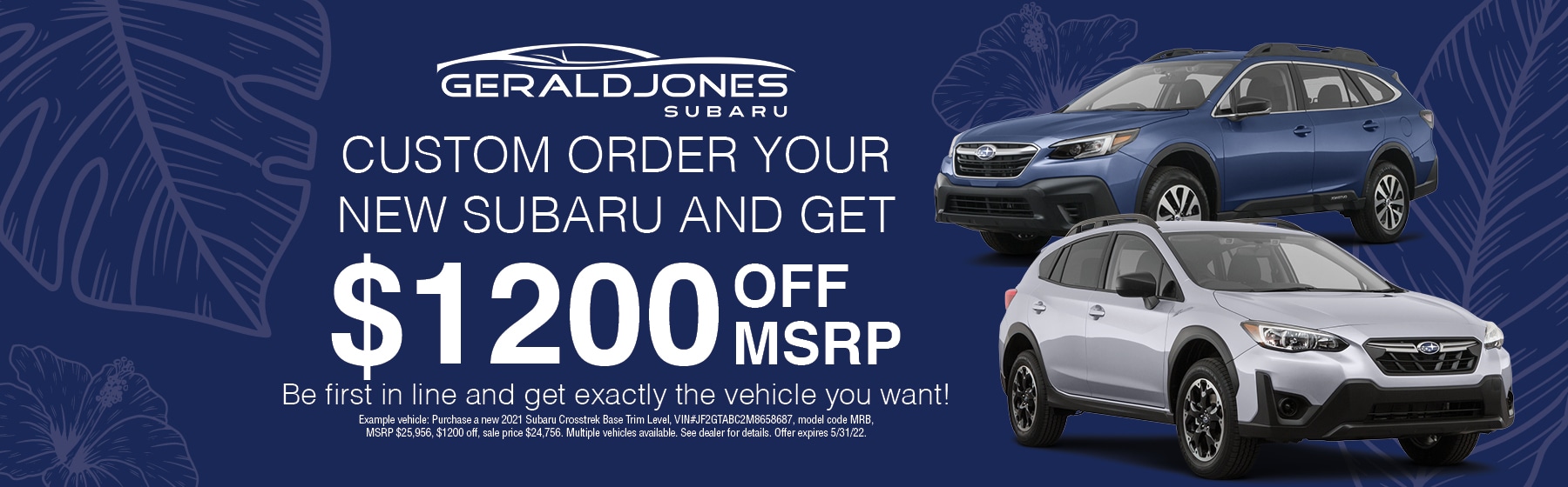 Gerald Jones Subaru - Augusta, GA New Subaru and Used Car Dealership