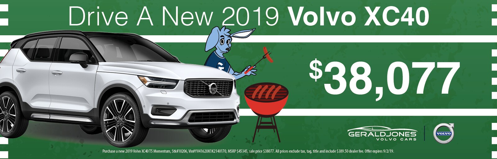 New 2018-2019 Volvo & Used Vehicle Dealer | Gerald Jones Volvo Cars ...