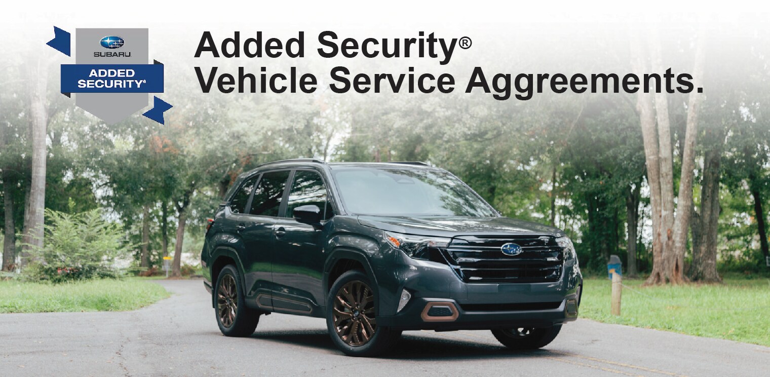 Subaru Added Security Plans | Giles Subaru in Lafayette, LA