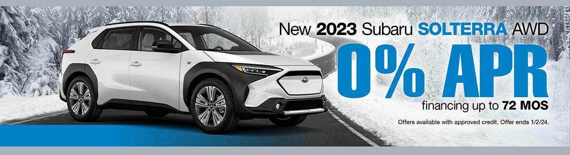 New 2023 Subaru Solterra Special from Glanzmann Subaru | Glanzmann Subaru