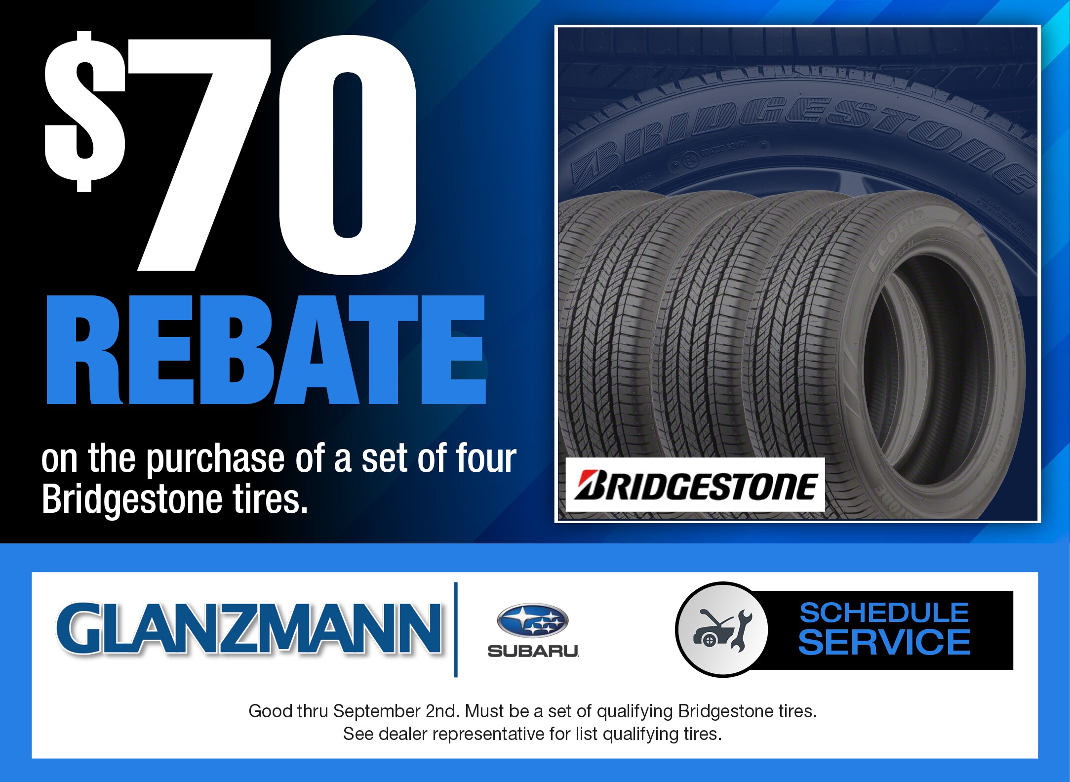 SERVICE SPECIALS FROM GLANZMANN SUBARU - WILLOW GROVE PA | Glanzmann Subaru