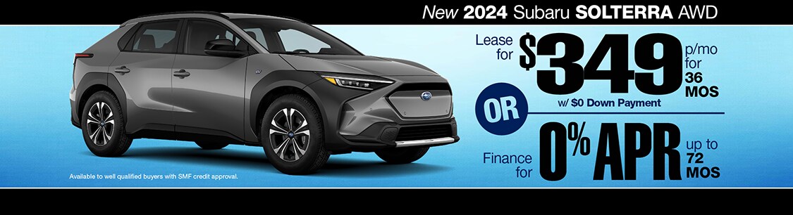 New 2024 Subaru Solterra Special from Glanzmann Subaru | Glanzmann Subaru