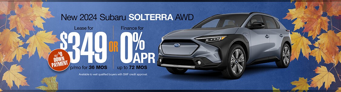 New 2024 Subaru Solterra Special from Glanzmann Subaru | Glanzmann Subaru