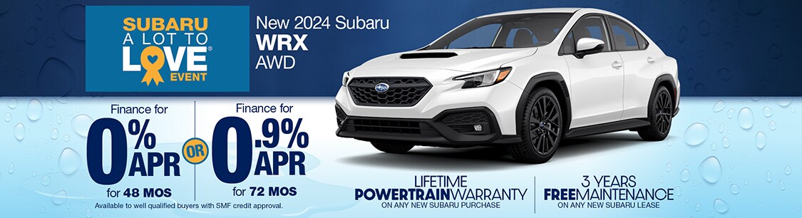 2024 Subaru WRX Special from Glanzmann Subaru | Glanzmann Subaru
