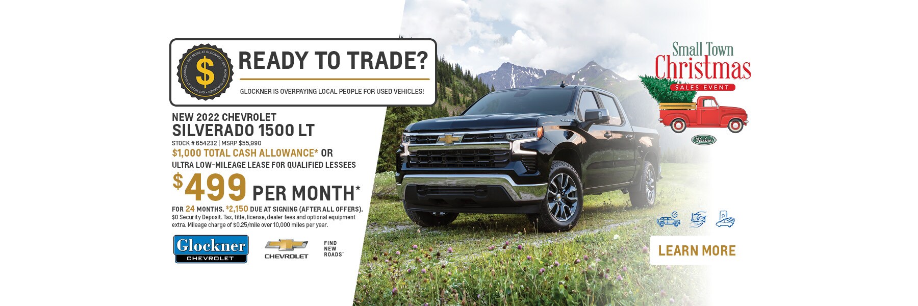 Chevy Buick GMC Deals & Lease Specials | Glockner Chevrolet