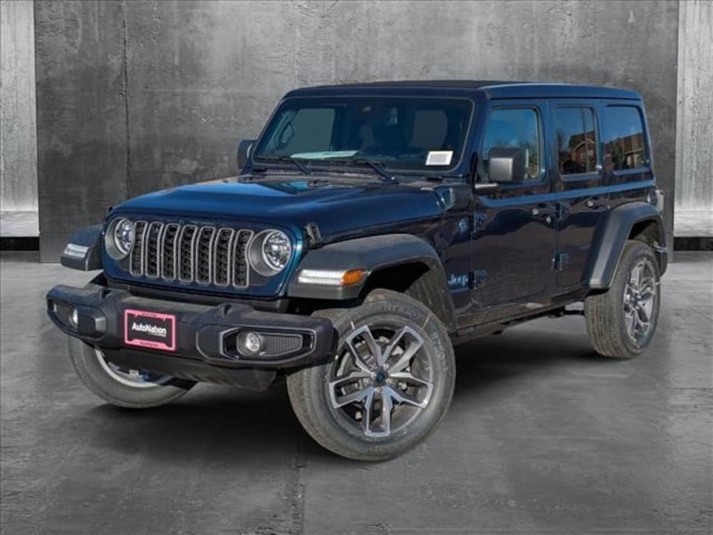 New 2025 Jeep Wrangler 4xe For Sale SUV Fathom Blue Pearlcoat | Golden ...