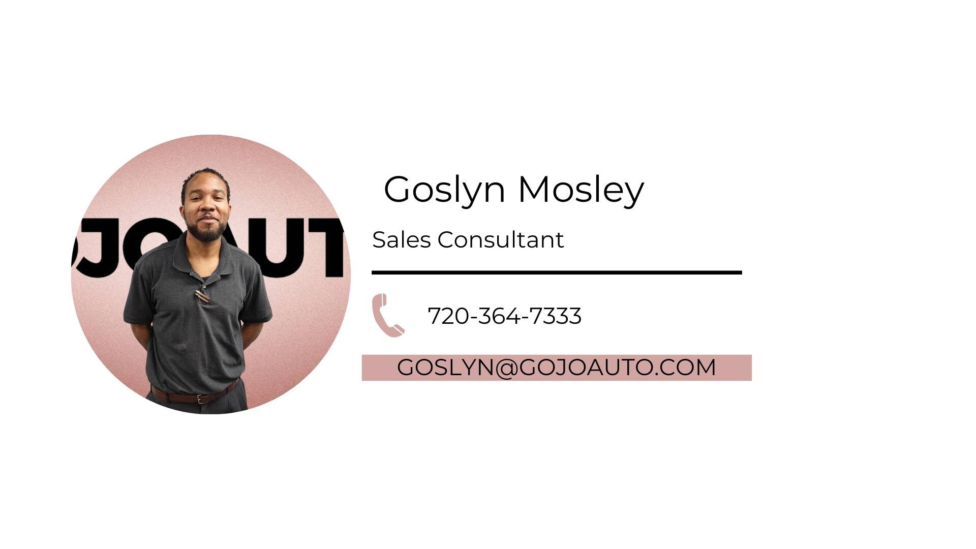 Meet the Staff | GoJo Auto
