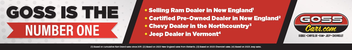 New Vehicles For Sale South Burlington, VT | GossCars.com