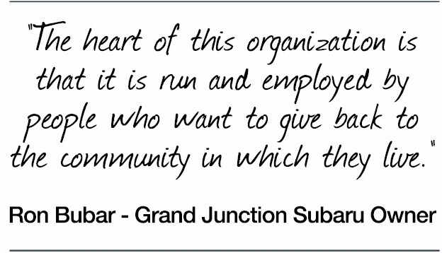 Community Service | Grand Junction Subaru
