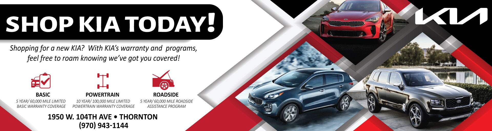 New Kia Specials & Incentives in Thornton | Grand Kia