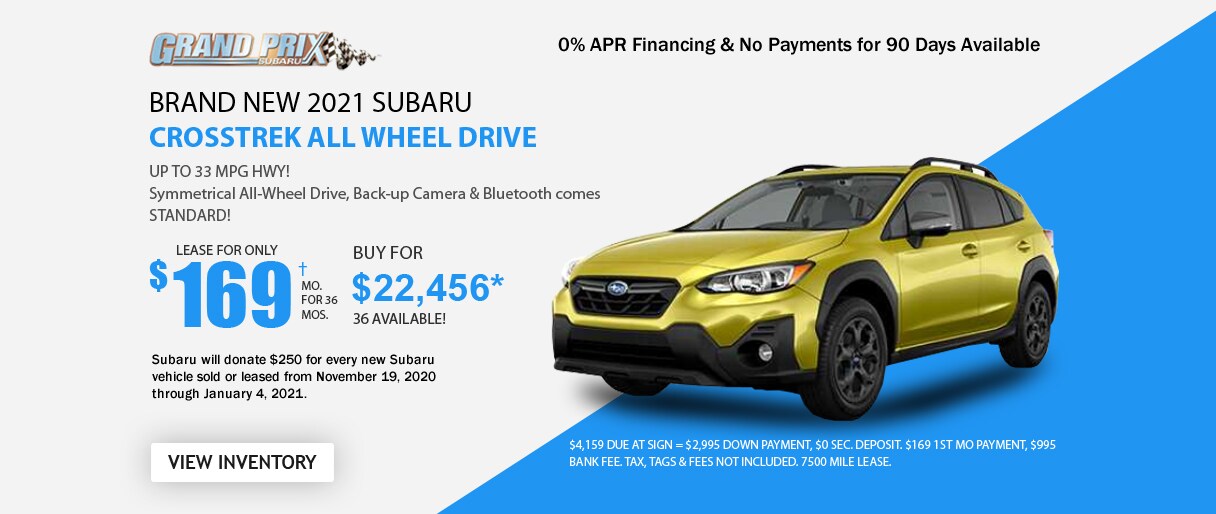 Grand Prix Subaru in Hicksville on Long Island