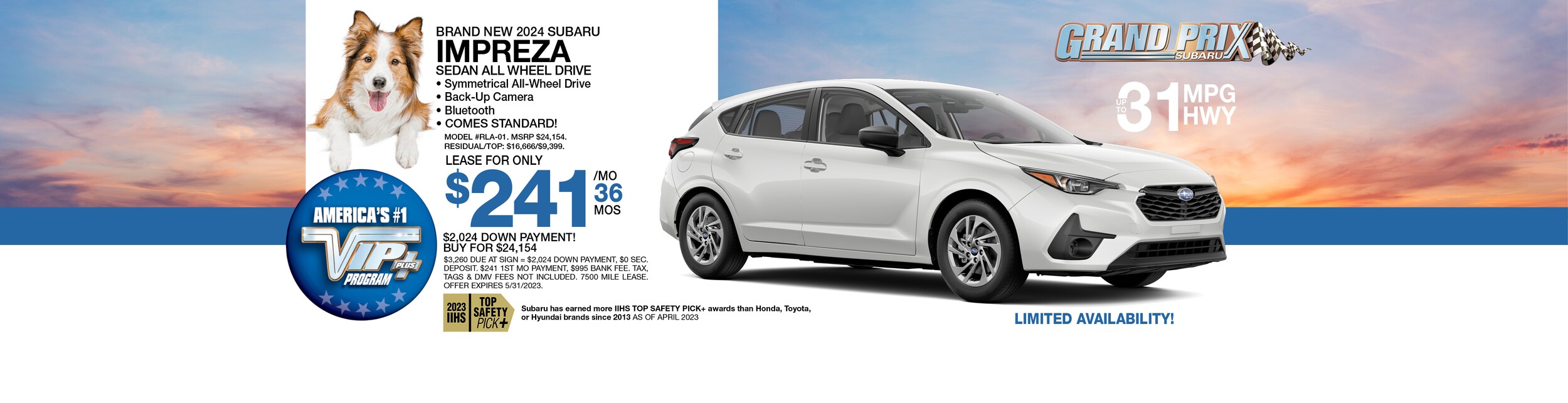 Grand Prix Subaru in Hicksville on Long Island