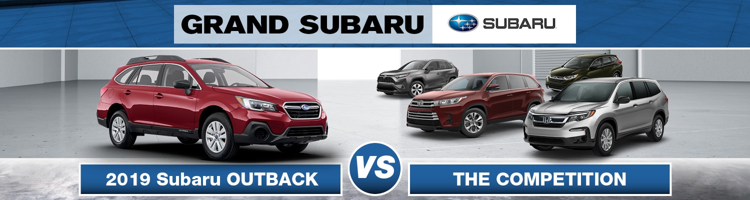 Subaru Outback versus the Competition near Chicago, IL
