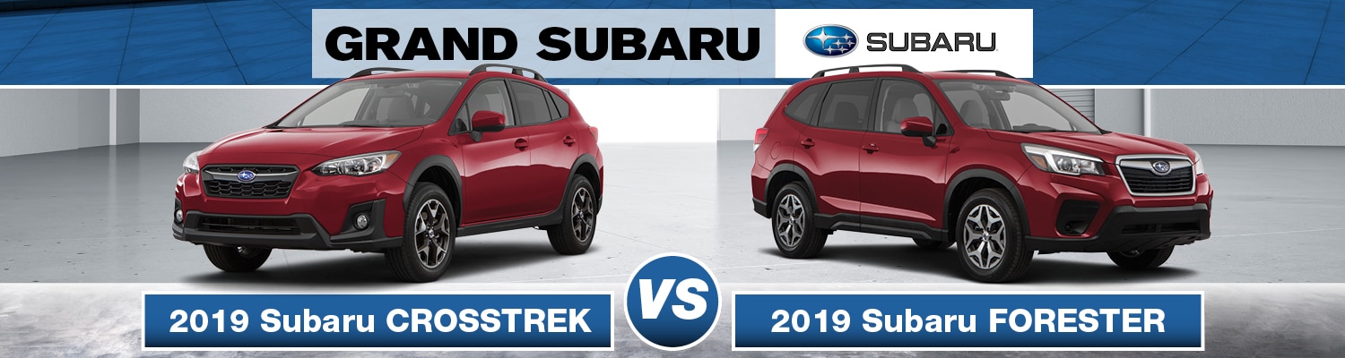 2020 Subaru Crosstrek vs. 2020 Subaru Forester | Specs, Features, and ...