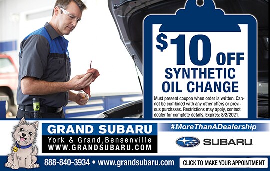 Subaru Service Coupons and Specials near Chicago, IL | Grand Subaru