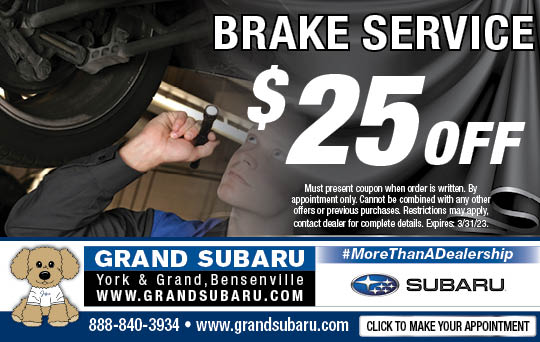 Subaru Service Coupons and Specials near Chicago, IL | Grand Subaru
