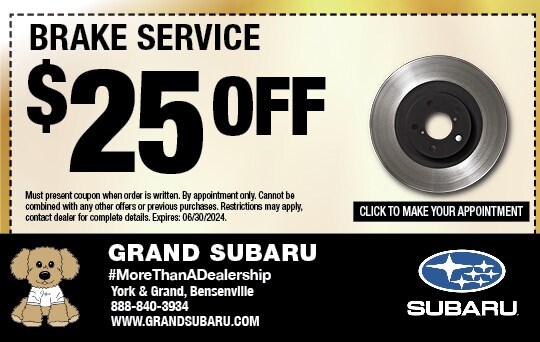 Subaru Service Coupons and Specials near Chicago, IL | Grand Subaru