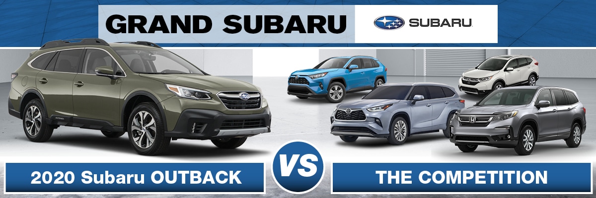 Subaru Outback versus the Competition near Chicago, IL