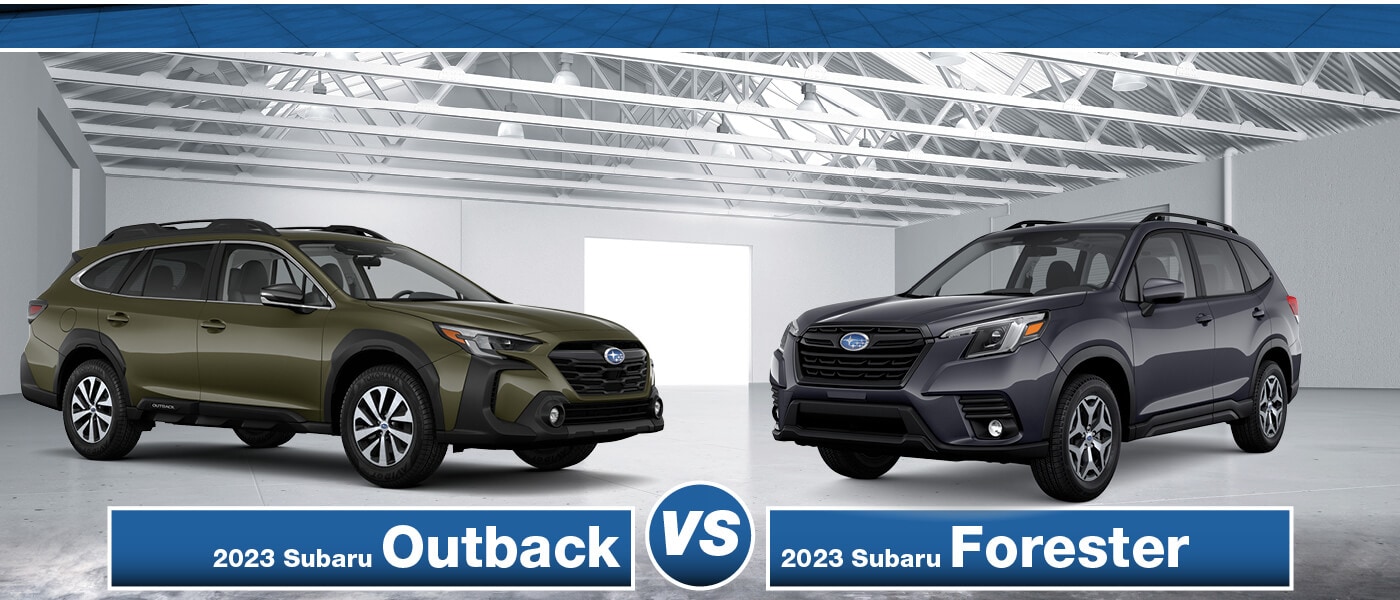 2023 Subaru Outback vs Forester | Features & Performance