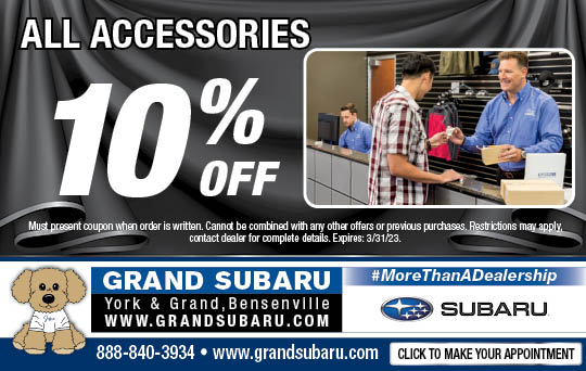 Subaru Service Coupons and Specials near Chicago, IL | Grand Subaru