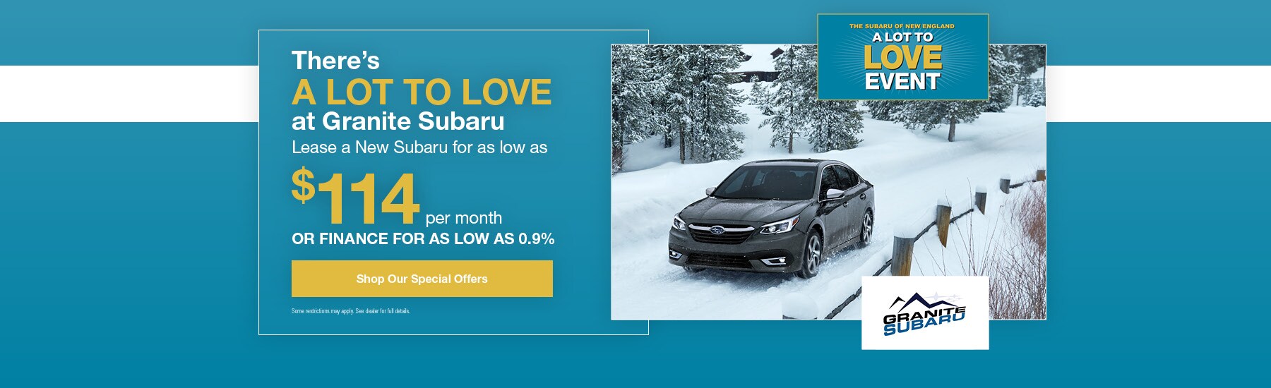 New and Used Subaru dealership in Hudson | Granite Subaru